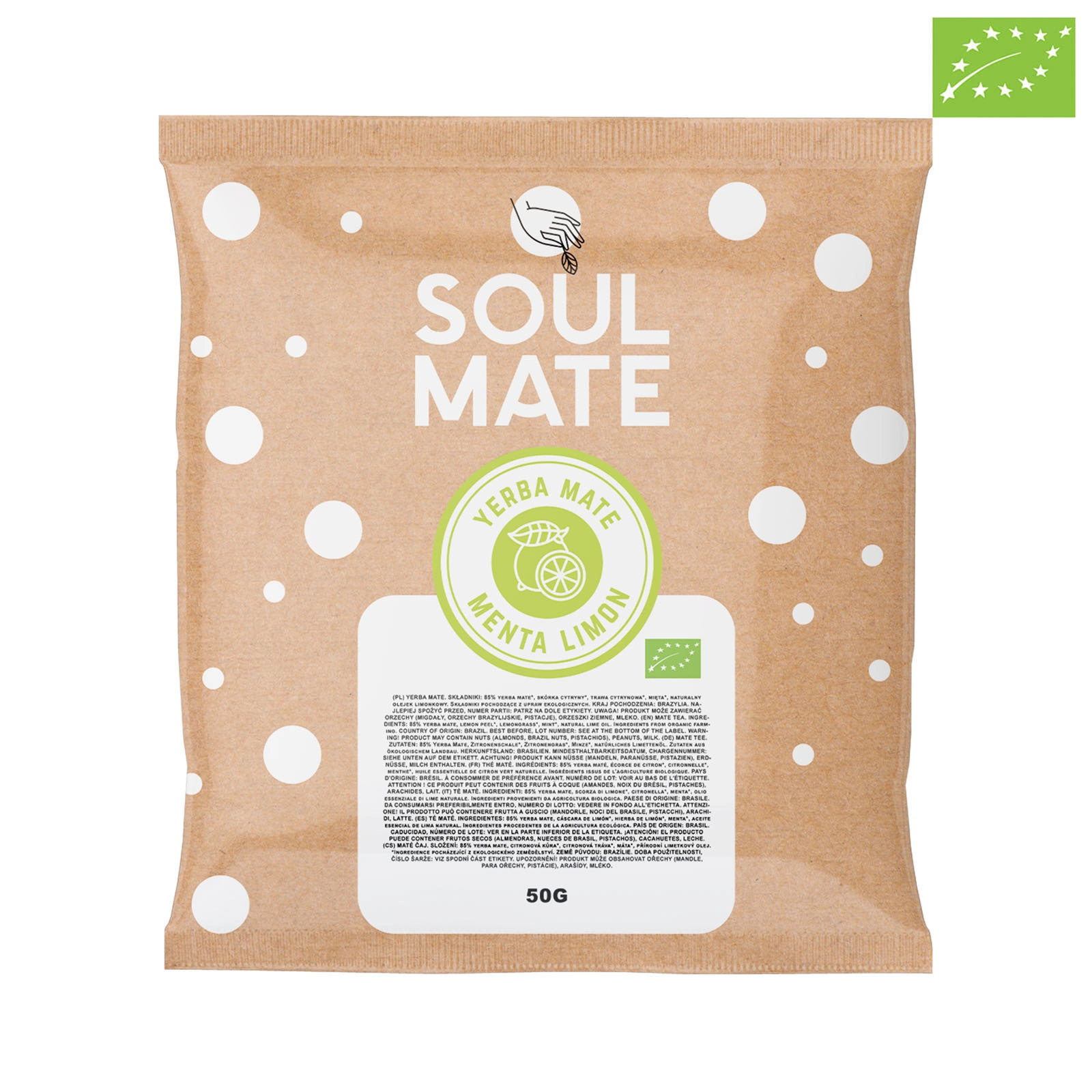 Tienda de Yerba Mate - Soul Mate Orgánica Menta Limon 50 g (orgánico ...
