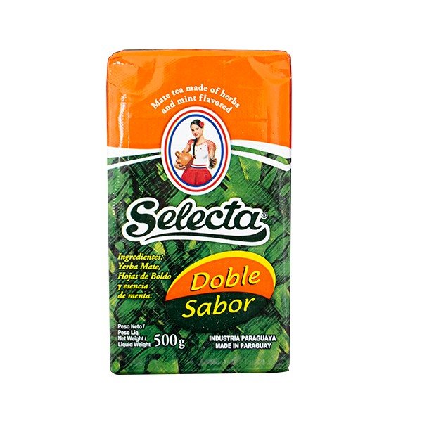 Tienda de Yerba Mate - Selecta Doble Sabor 0,5kg - Yerba Mate \ Yerba ...